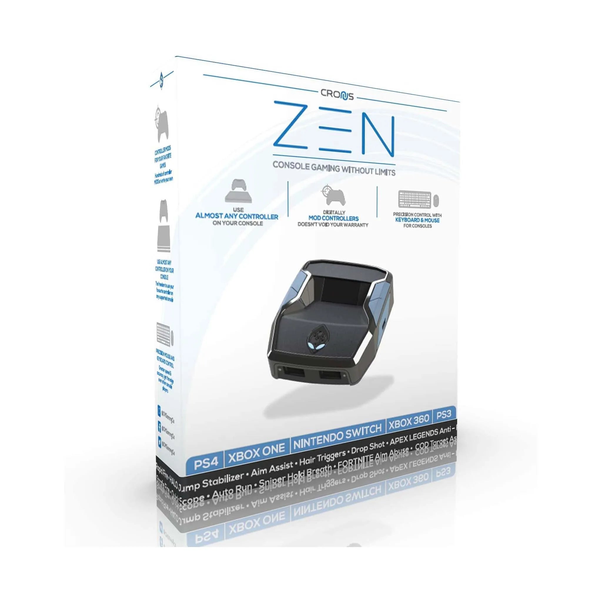 Cronus Zen – Adaptateur multi-plateforme PS5/Xbox/PS4/Switch/PC - Prix ...